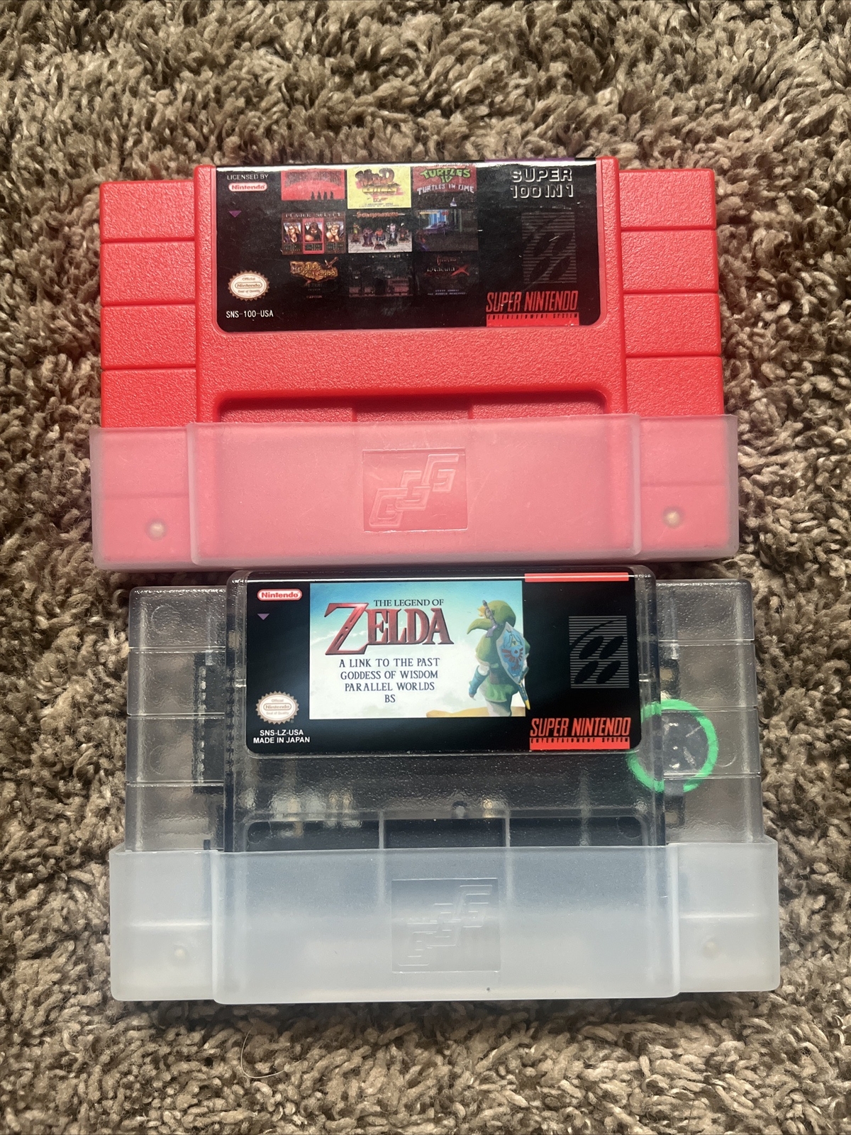 SupaBoy S Portable SNES With Controller and 2 SNES ROM Carts | eBay UK