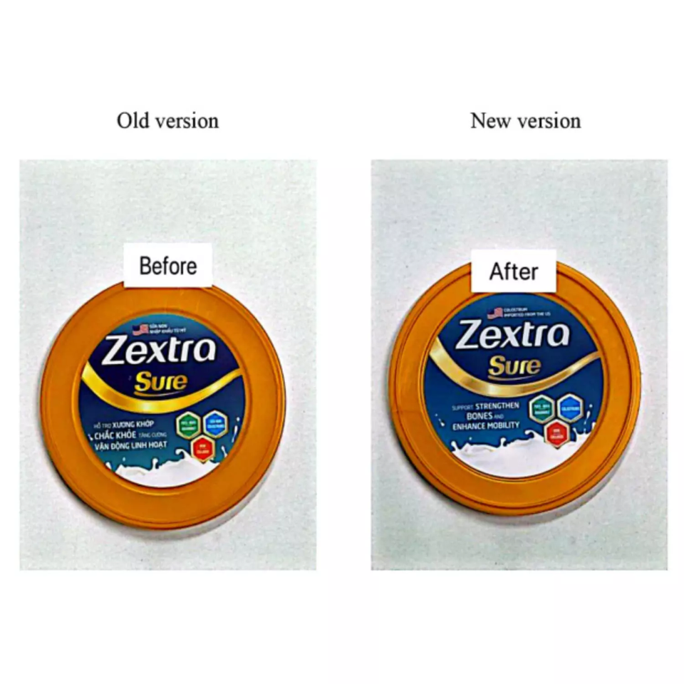 Original Zextra Sure Milk Powder 400g Knee Joint Pain Relief Bones ...