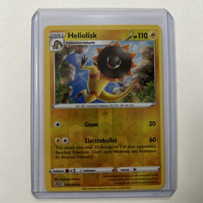 Heliolisk 099/264 Uncommon Reverse Holo Fusion Strike OC Pokémon Card ...
