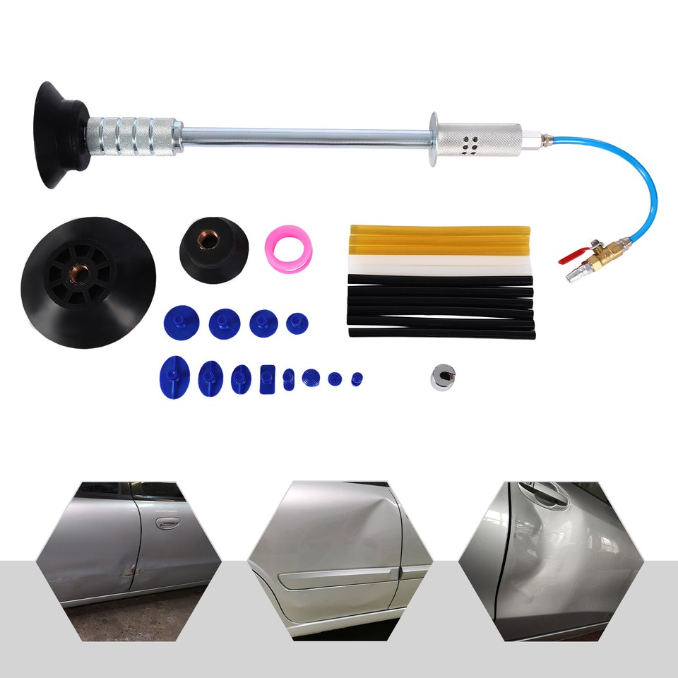 Air Pneumatic Dent Puller Car Auto Body Repair Suction Cup Tools w ...