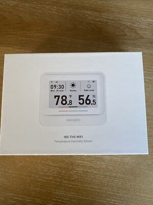 INKBIRD WIFI Air Quality Monitor IBS-TH5-WiFi Temperature Humidity Sensor New | eBay