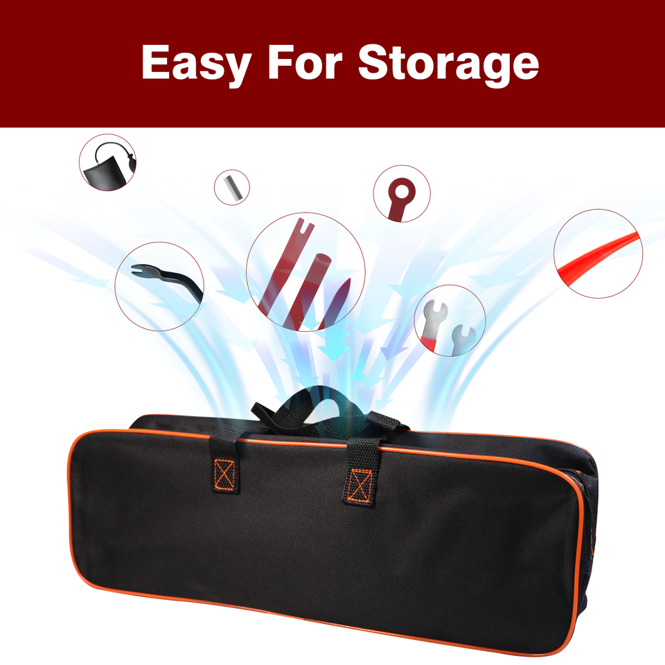 Car Repair Tool Kit Portable Automotive Tool Set with Carrying Bag for ...