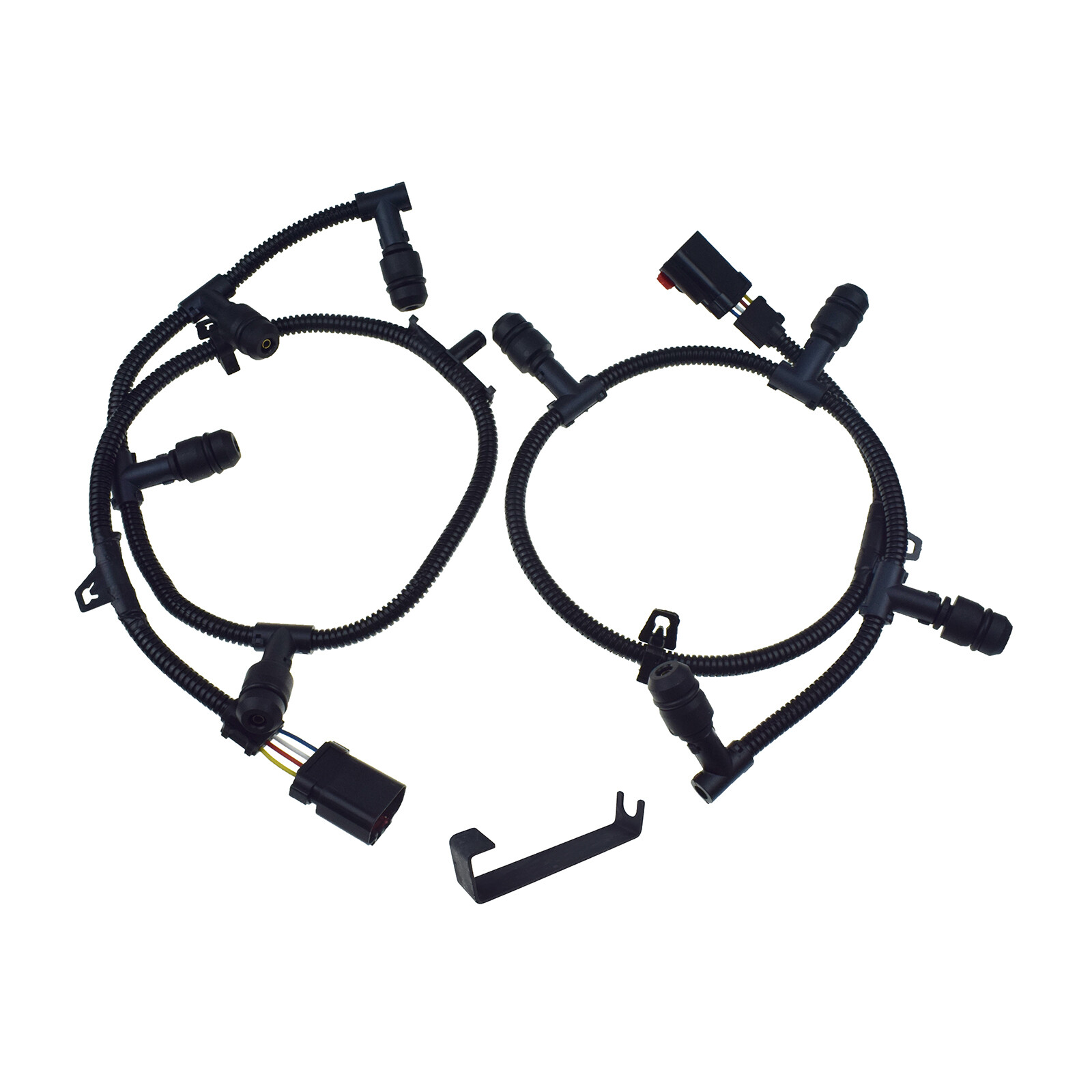 2Pcs Left & Right Glow Plug Wire Harness For 2005-2007 Ford 6.0L ...