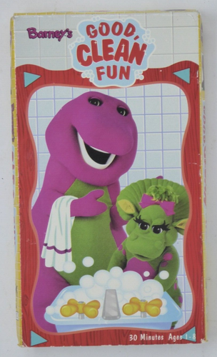 Barney Good Clean Fun (VHS, 1998) Lyrick Studios | eBay