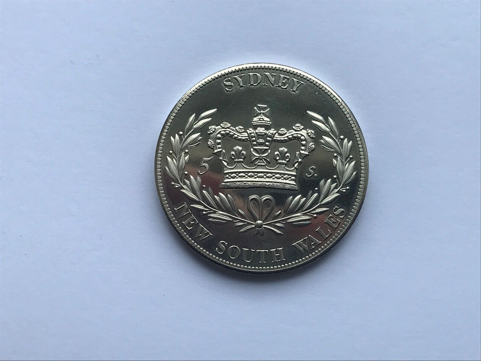 2008 AUSTRALIA NEW SOUTH WALES QUEEN VICTORIA 1851 RETRO PATTERN CROWN ...