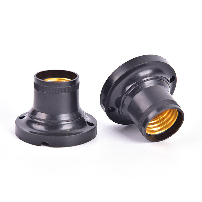 10pcs E27 Light Base Holder Socket LED Bulb Lamp Adapter Fitting ...