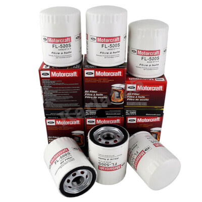6 Pack Genuine Motorcraft AA5Z6714A Professional Engine Oil Filter Ford ...
