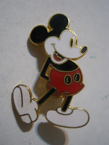 Mickey Mouse Pin, Classic Image, Enameled (c) Walt Disney Prod ...