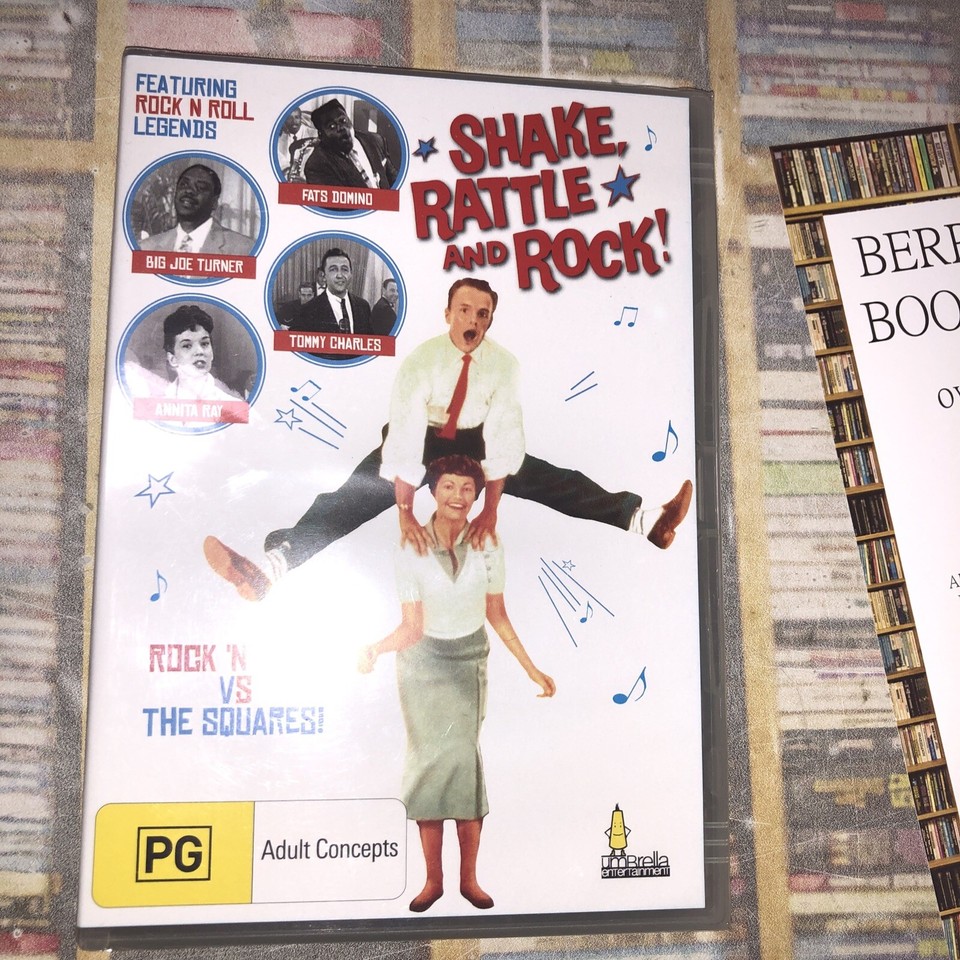 NEW - SEALED DVD Shake Rattle and Rock - Rock n Roll Vs the Squares ...