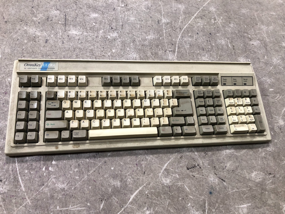 Vintage Northgate Omnikey Keyboard Lot - PARTS | eBay