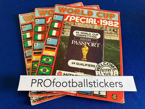 FKS World Cup Special 1982 Football Album Stickers - Pick Or Choose ...