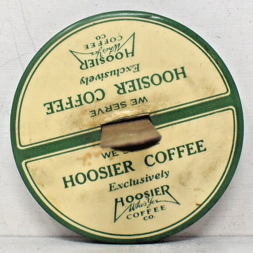 1920s Hoosie Coffee Company Restaurant Menu Holder Stand Indianapolis ...