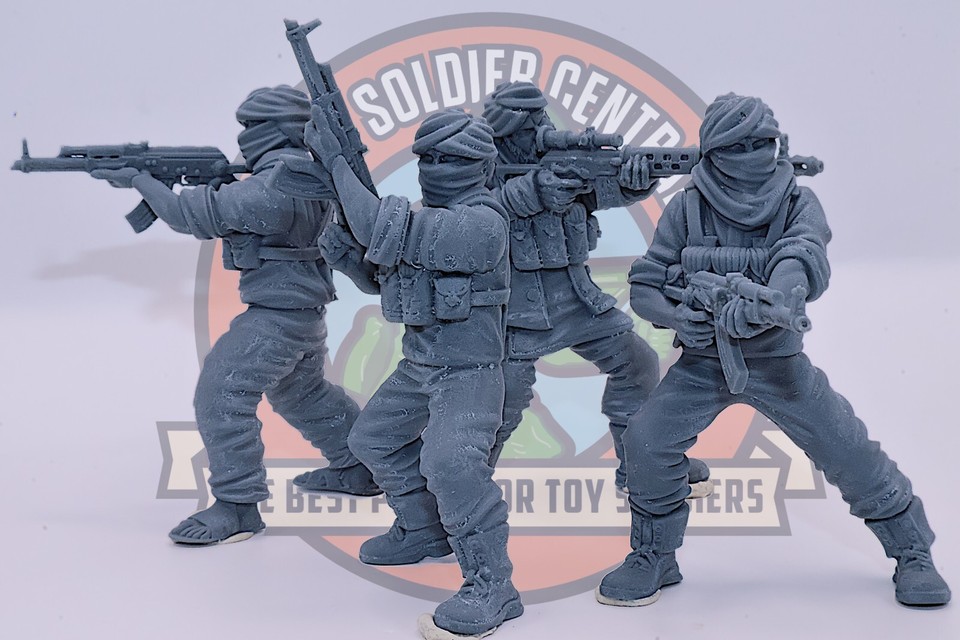Modern Toy Soldiers - Arabic Insurgent Taliban Army Men - 54mm - 1:32 W ...