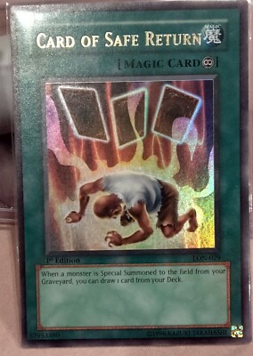 Card of Safe Return - YuGiOh! LON-029 - Ultra Rare 1st Ed - NM | eBay