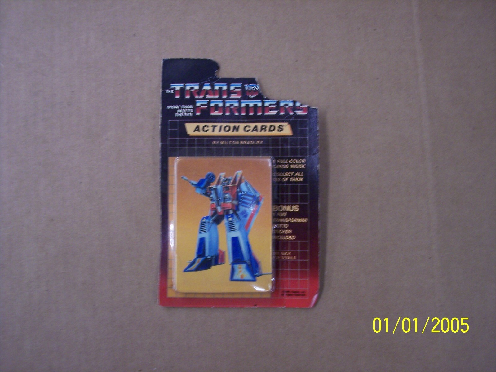 Transformers G1 1985 trading cards sealed pack | eBay