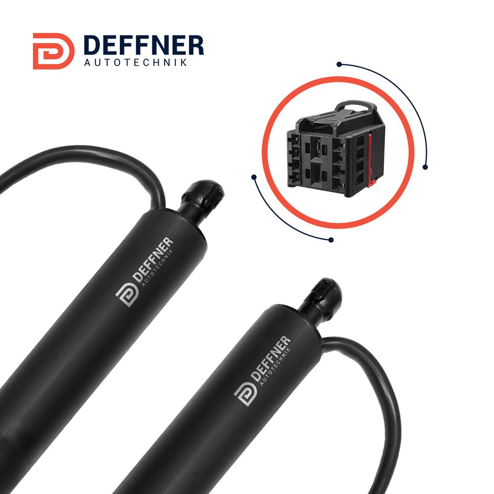 SET 2x EL. GASFEDER HECKKLAPPE POWERLIFT passend zu AUDI A7 C8 II gen ...