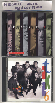 Take 6 - Self-Titled + So Much 2 Say - Two MINT CD’s For One Price - a ...