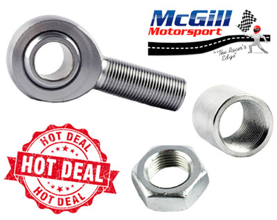 M18 x 2mm Right Hand Rod End, Nut & Insert Package Deal - 18mm High ...