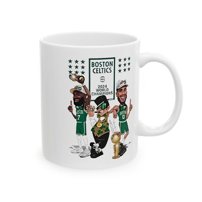 Boston Celtics - 2024 NBA Champions Commemorative 11oz Coffee Mug! | eBay