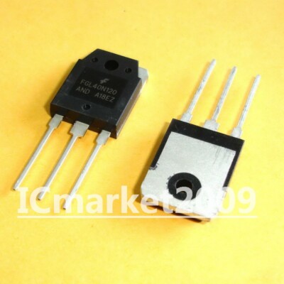 10 PCS FGL40N120AND TO-3PL FGL40N120 AND 1200V NPT IGBT Transistor Chip ...
