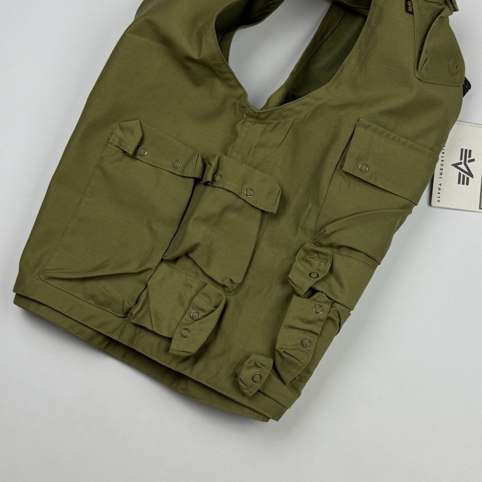 Vintage Type C1 Alpha Industries US Army Air Forces WW2 Vest Sustenance ...