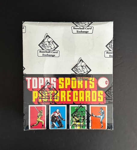 1986 Topps Baseball Unopened Rack Box From Sealed Case BBCE Wrapped | eBay