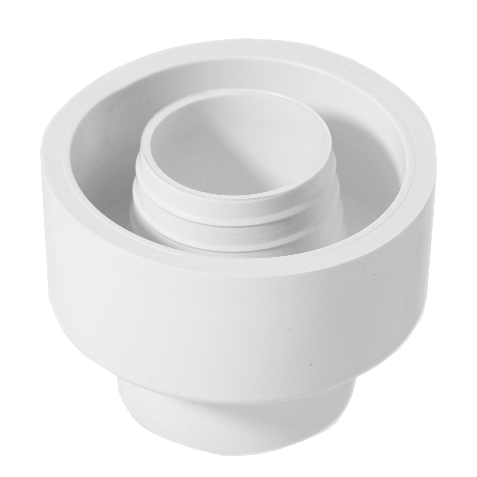 External Toilet Flush Cone Rubber White Pipe to Pan Sealing Washer WC ...
