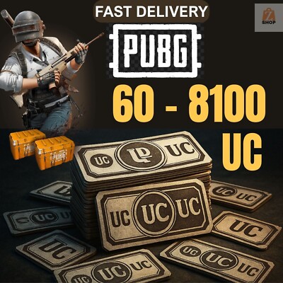 PUBG Mobile UC Top-Up All Deals ( 60 - 8100 UC ) Global | eBay