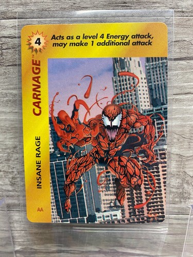 Marvel OVERPOWER Carnage OP - Insane Rage special | eBay
