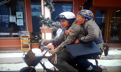 Dumb And Dumber Freezing On Mini Bike (Funny Scene) Movie Poster 24 X ...
