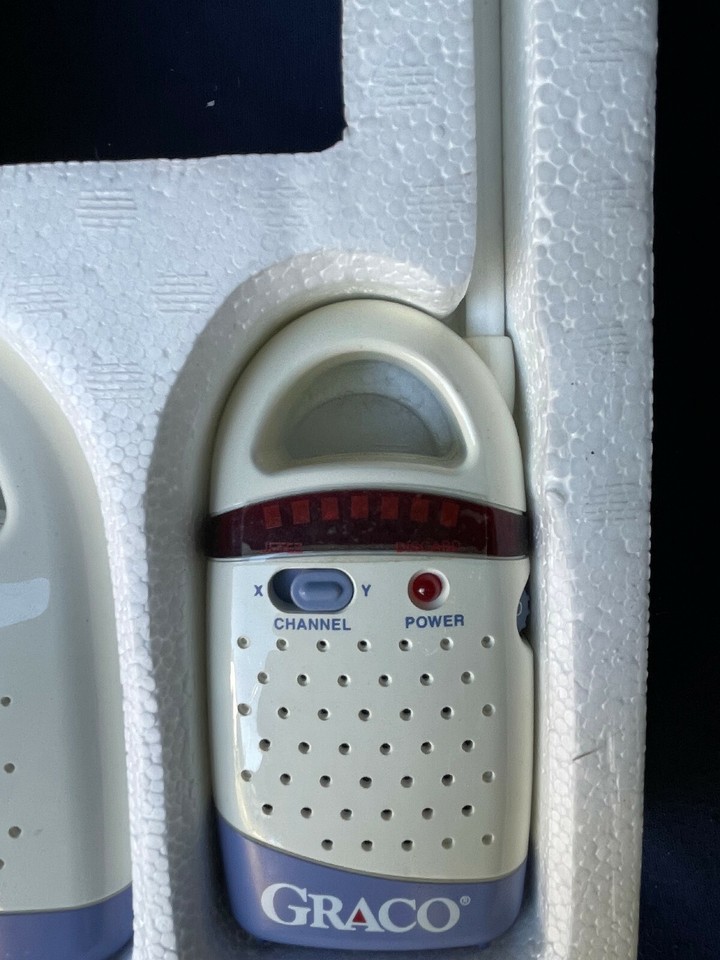 NEW Graco UltraClear Multi-Channel Baby Monitor Sound & Lights Phone ...