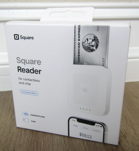NEW SQUARE READER CONTACTLESS / CHIP 2ND GEN CREDIT CARD PAYMENT SYSTEM | eBay