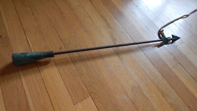 27 3/8 Inch Long Wrought Iron/Brass/Bronze Whale Harpoon With No Pole ...