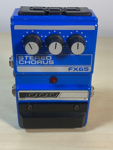 DOD - Stereo Chorus FX65 - Guitar Effect Pedal - USA - Vintage - L@@K ...