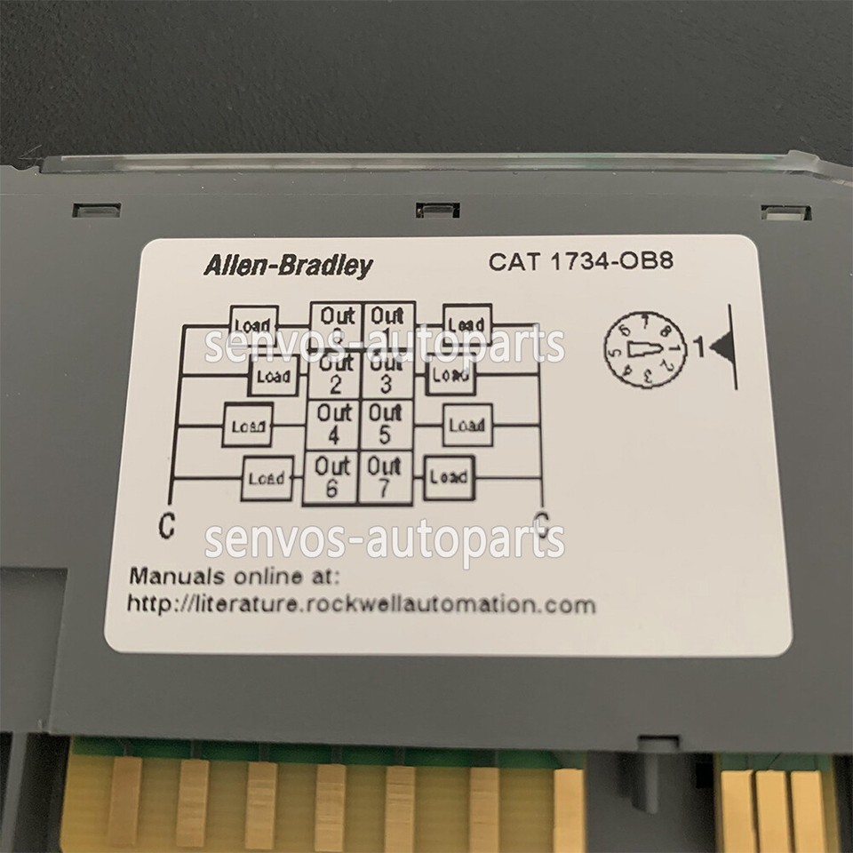 New 1734-OB8 Allen-Bradley 1734OB8 Ser C Point I/O 8-Point Digital ...