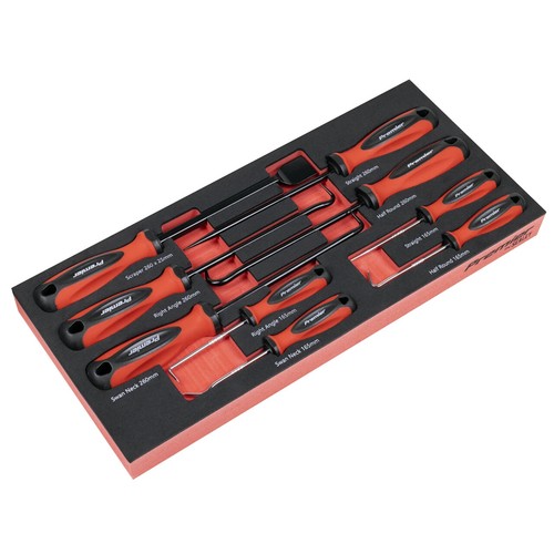 Sealey Scraper & Hook Pick 19 Piece Set 165mm & 260mm Picks In EVA Foam Tray STP | eBay UK