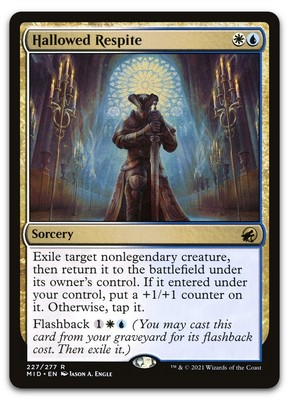 Hallowed Respite #227 (NM) Midnight Hunt MID Magic MTG | eBay