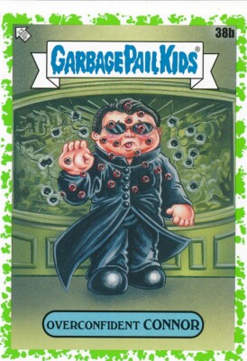 38b OVERCONFIDENT CONNOR 2023 GPK Intergoolactic Mayhem BOOGER GREEN ...