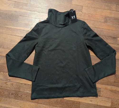 Nwt Under Armour Women's Cold Weather Funnel Neck Workout Running Top ...