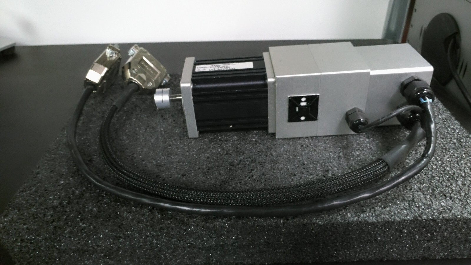 AEROTECH BMS60-A-D25-E2500H-BRK BMS Series Brushless Slotless Rotary ...