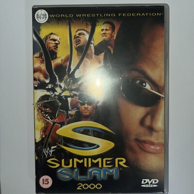 WWF - Summerslam 2000 Wrestling | DVD WWE FREEPOST 5021123106580 | eBay UK