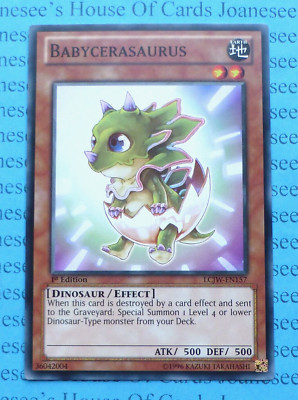 Babycerasaurus LCJW-EN157 Yu-Gi-Oh Card 1st Edition New | eBay