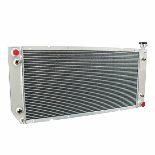 4Row Aluminum Radiator for 88-99 96 Chevy GMC C/K 1500,2500 3500 Truck ...