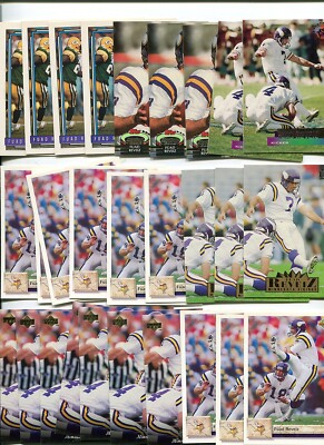 Fuad Reveiz 55 card lot Tennessee Volunteers / Minnesota Vikings | eBay