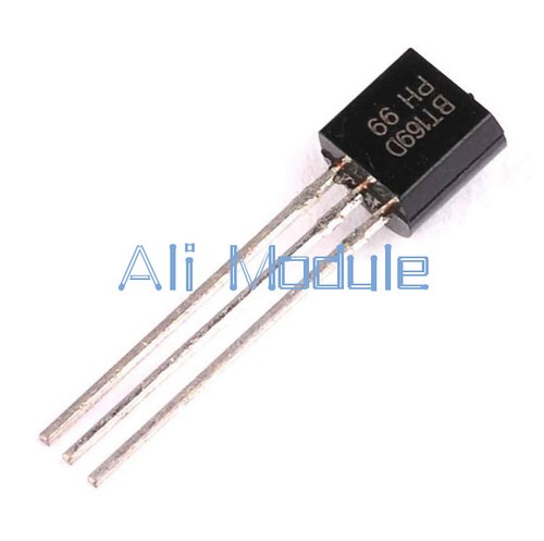 10PCS Unidirectional thyristor BT169D BT169 Logic Level TO-92 400V 0.8A ...