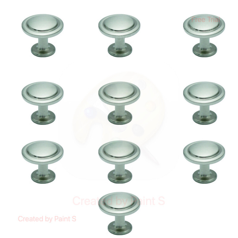 Jamison Collection J334-SN 1-3/16" Mushroom Cabinet Knob - Satin Nickel 10PK | eBay