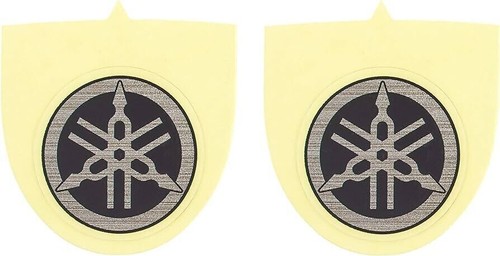 Genuine YAMAHA Tuning Fork Mark Stickers 2 pcs Set Q5K-YSK-001-TA9 ...