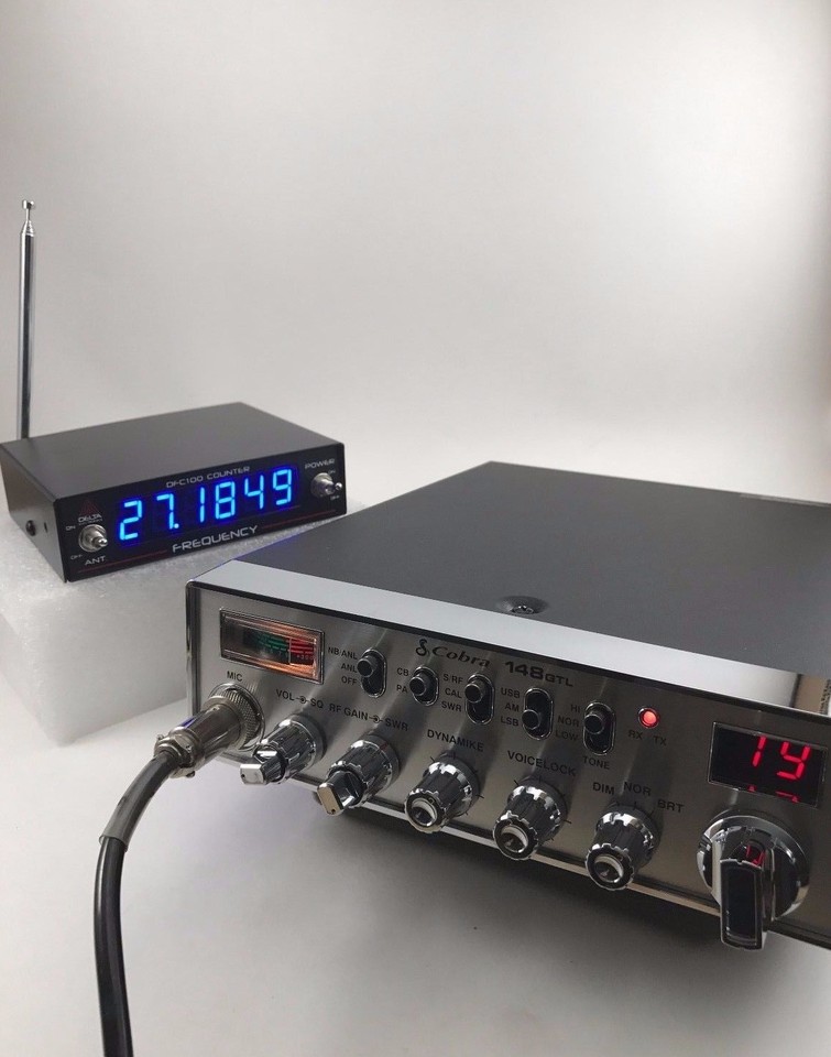 DELTA DFC100 WIRELESS or INLINE 6 DIGIT PRECISION FREQUENCY COUNTER CB ...