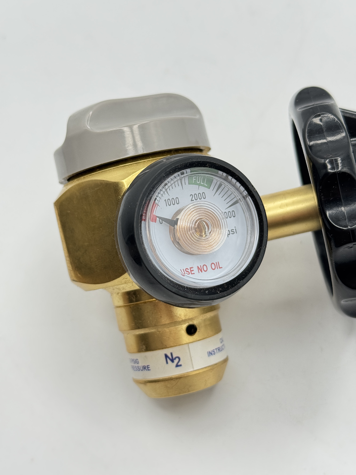 VN-500 Nitrogen Purge Control Valve Regulator & Flow Meter 500psi Leak ...