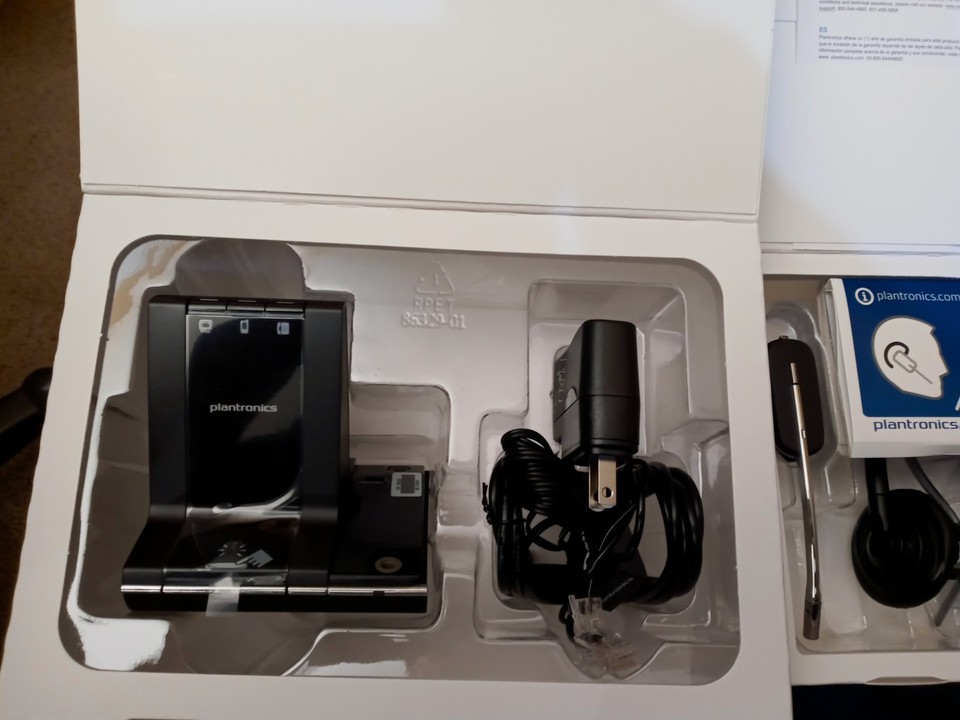 Plantronics Savi W740-M Multi-Device Wireless Bluetooth Headset System ...
